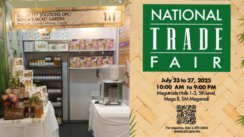 Find us at the 2025 DTI-Bagong Pilipinas National Trade Fair